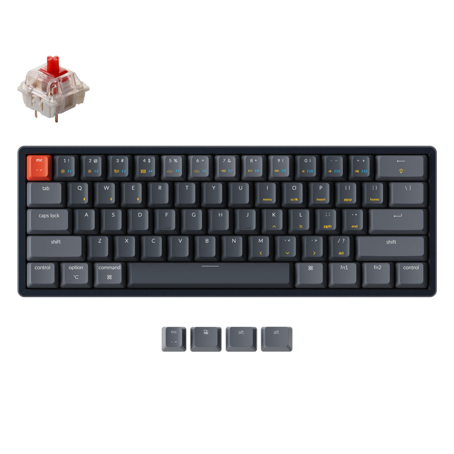 Keychron K12 60% Compact Wireless Mechanical Keyboard – Keychron ...